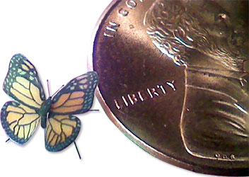 Polymer clay flying flowers – Polymer Clay Daily