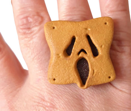 Screaming cookies – Polymer Clay Daily