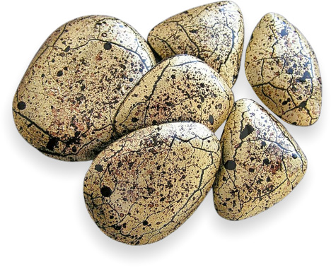 Polymer rolling stones – Polymer Clay Daily