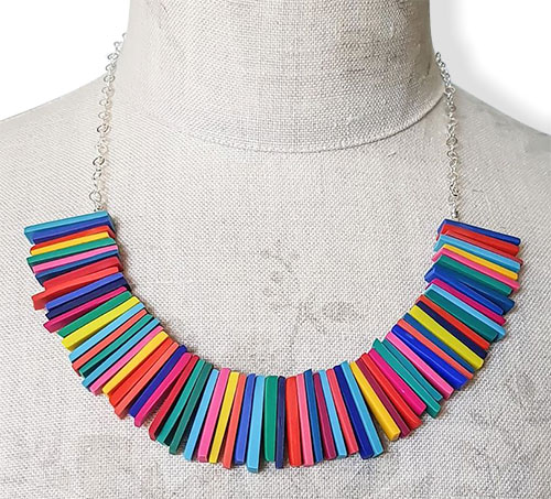 Wednesday rainbow – Polymer Clay Daily