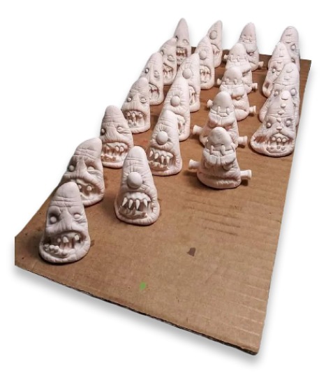 Killer candy corn – Polymer Clay Daily