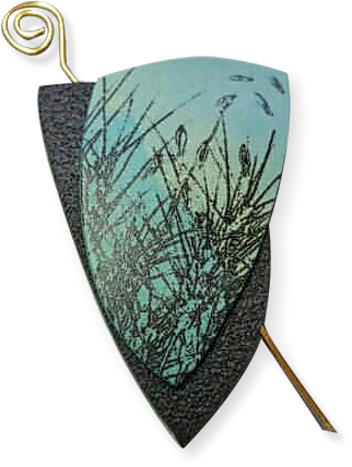 Double duty polymer bail – Polymer Clay Daily