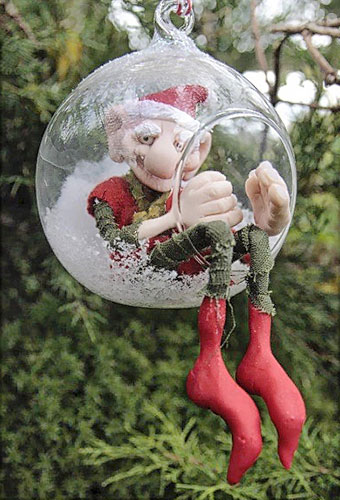 Polymer Christmas elves – Polymer Clay Daily