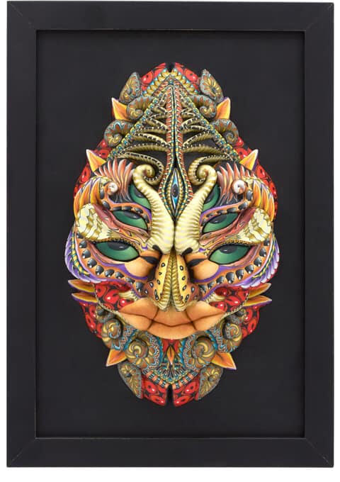 Masks as spirit homes – Polymer Clay Daily