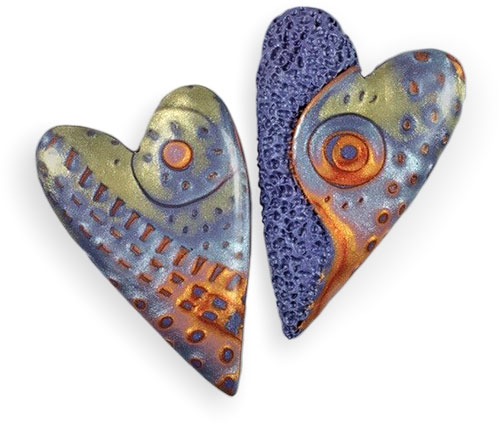 Magpies collaborate – Polymer Clay Daily