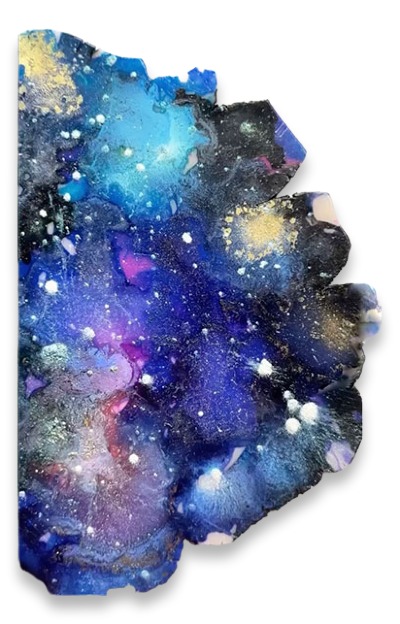 Cosmic polymer – Polymer Clay Daily