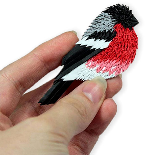 Winter birds – Polymer Clay Daily