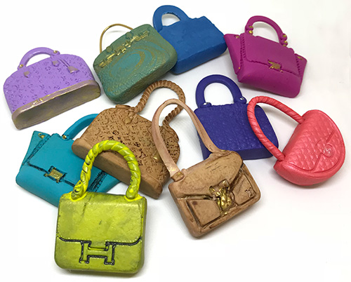 Purses for chips – Polymer Clay Daily