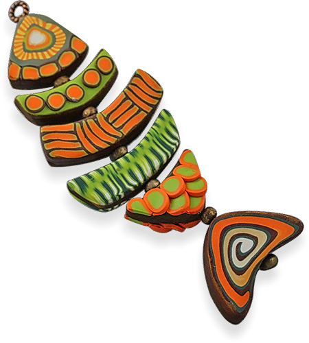 Eye-catching fish – Polymer Clay Daily